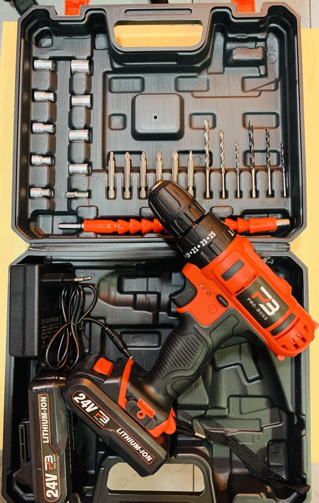 PRO BOSS DRILL SET 24V – WESTORE
