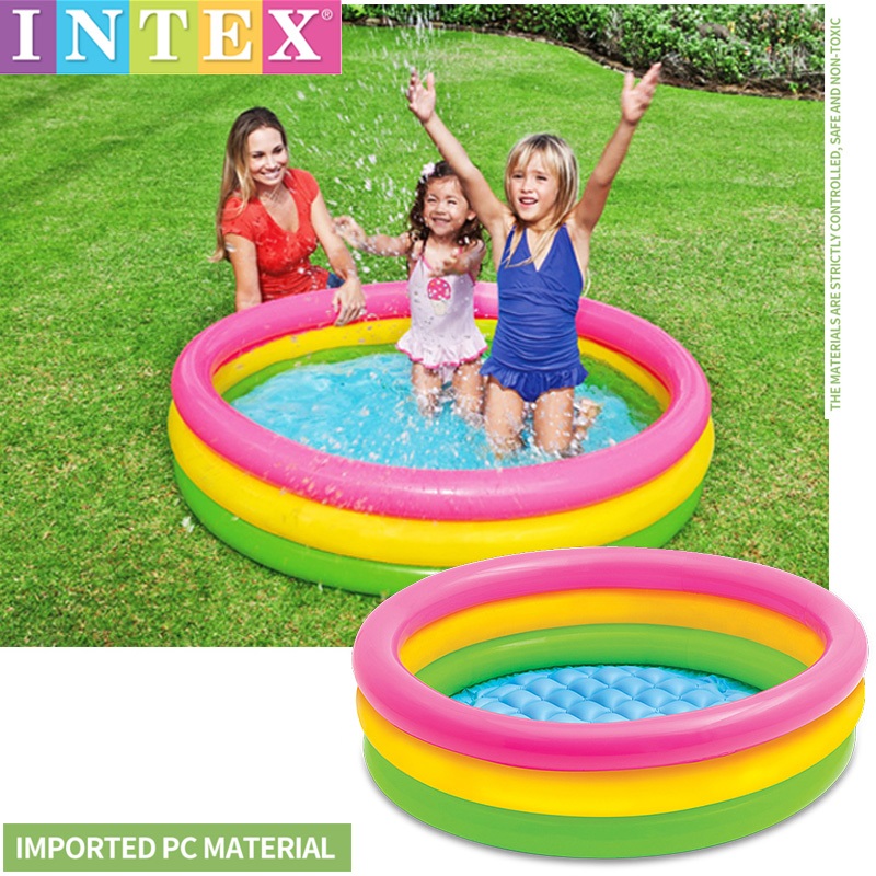 INTEX COOL DOTS POOL 1.47CM X 33CM / 58″ X 13″ 58439NP – WESTORE