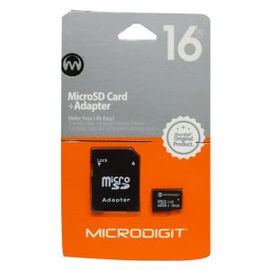 MICRO SD CARD 16GB MICRODIGIT ( WITH ADAPTER ) – WESTORE