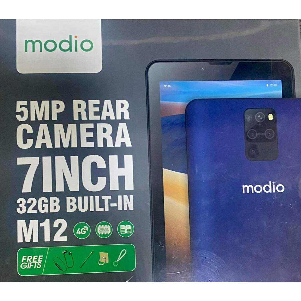 MODIO TAB M12 7-INCH 4G BLUE 32GB (2GB RAM) – WESTORE