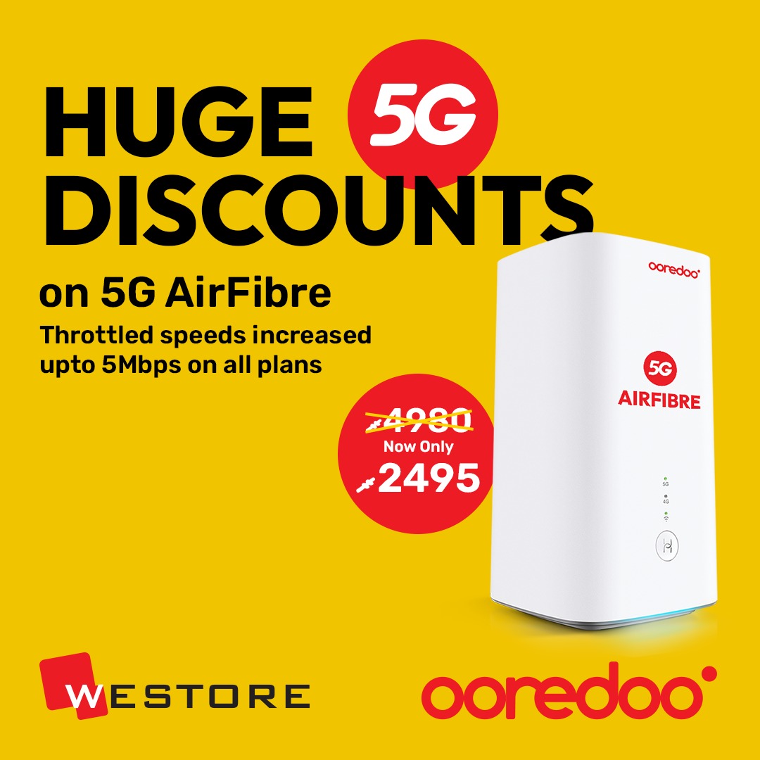 AIRFIBER ROUTER OOREDOO INDOOR CPE H112-370 – WESTORE