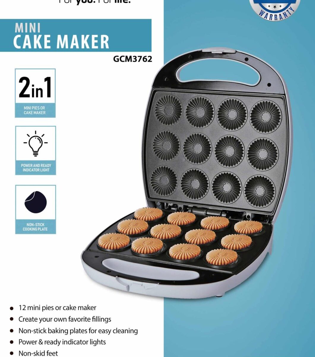 GEEPAS MINI CAKE MAKER GCM3762 – WESTORE