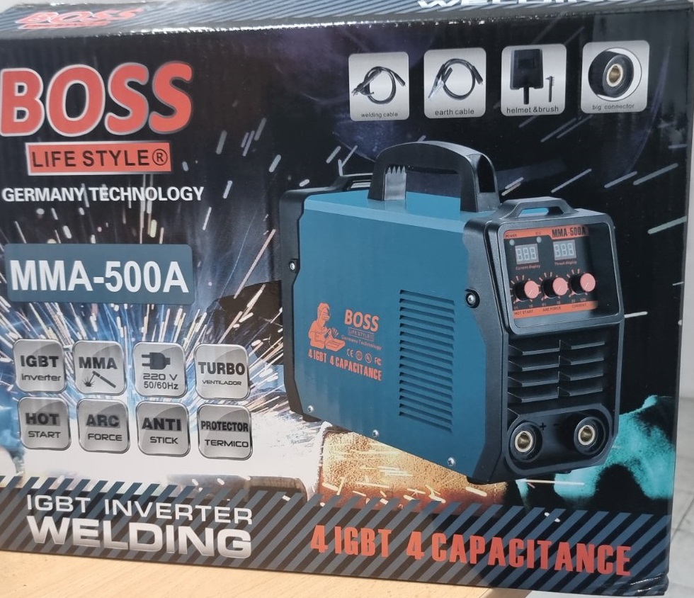 BOSS INVERTER WELDING MACHINE MMA-500A AC220V-380V – WESTORE