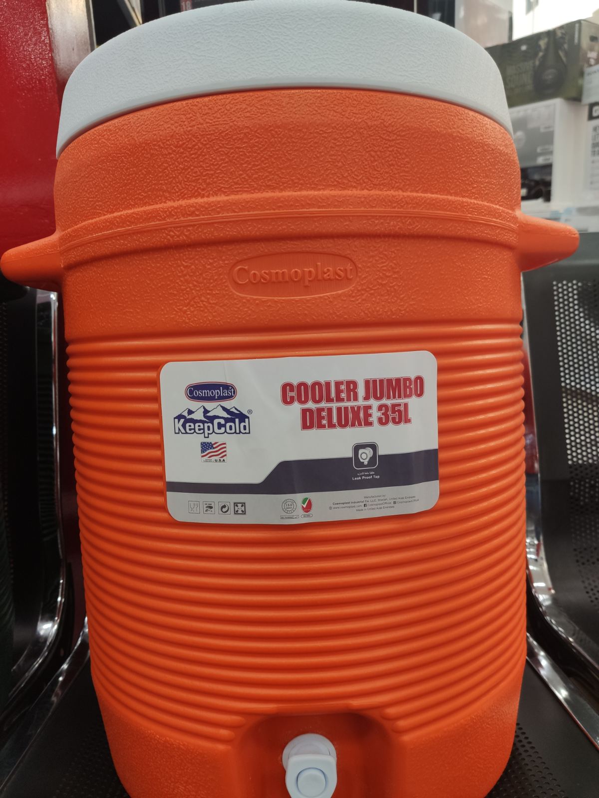 JUMBO DELUXE WATER COOLER 35L MIX COLOUR – WESTORE