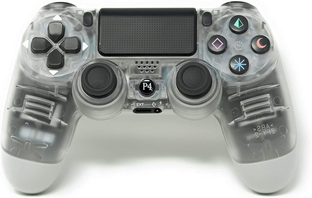 PS4 JOYSTICK TRANSPARENT GRAY ( NORMAL) – WESTORE