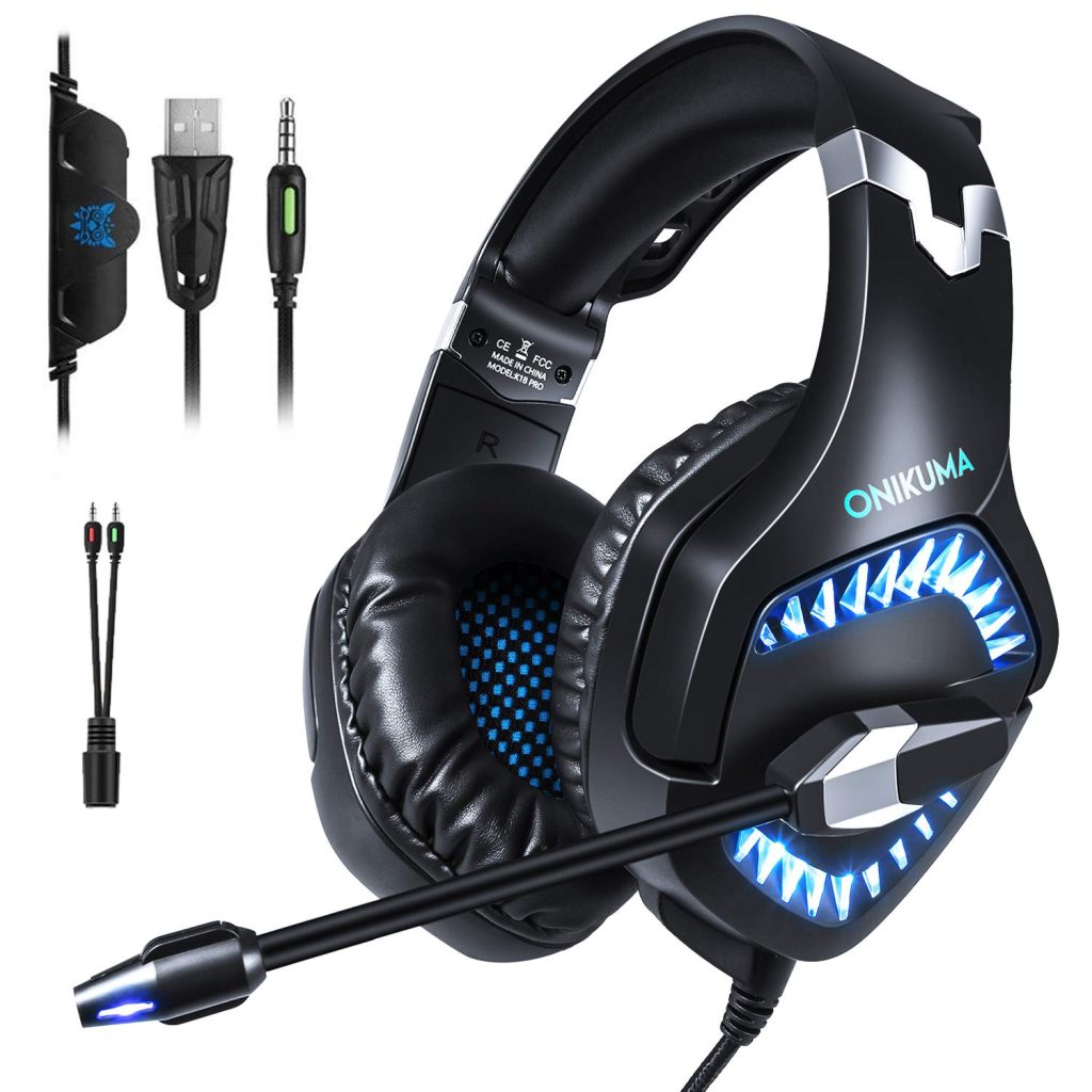 ONIKUMA GAMING HEADSET K18 PRO BLACK – WESTORE