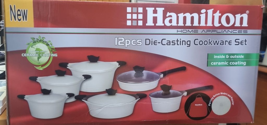 HAMILTON 12 PCS DIE- CASTING COOKWARE SET – WESTORE